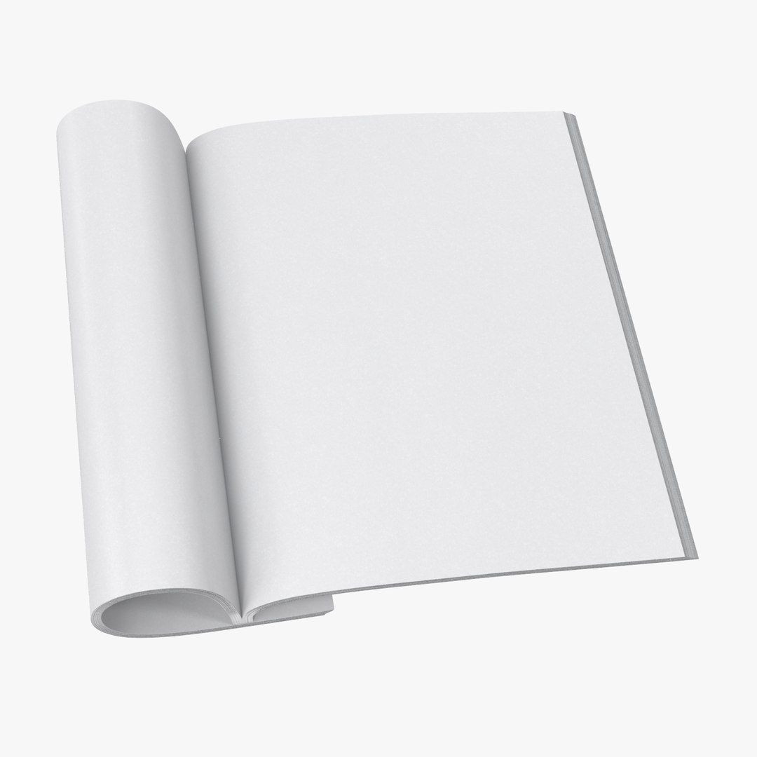 3D model paper mockups mock - TurboSquid 1235560
