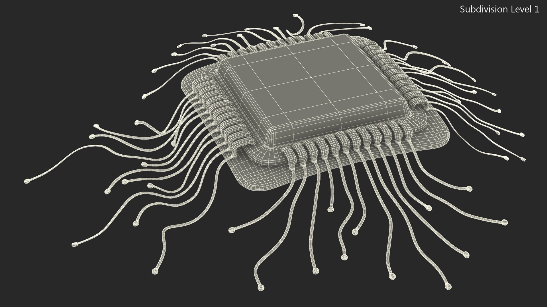 Microchip Implant With Light 3D Model - TurboSquid 2268865
