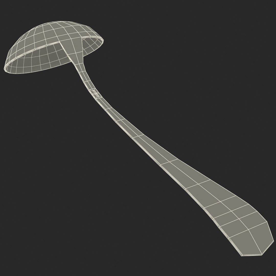3d ladle modeled