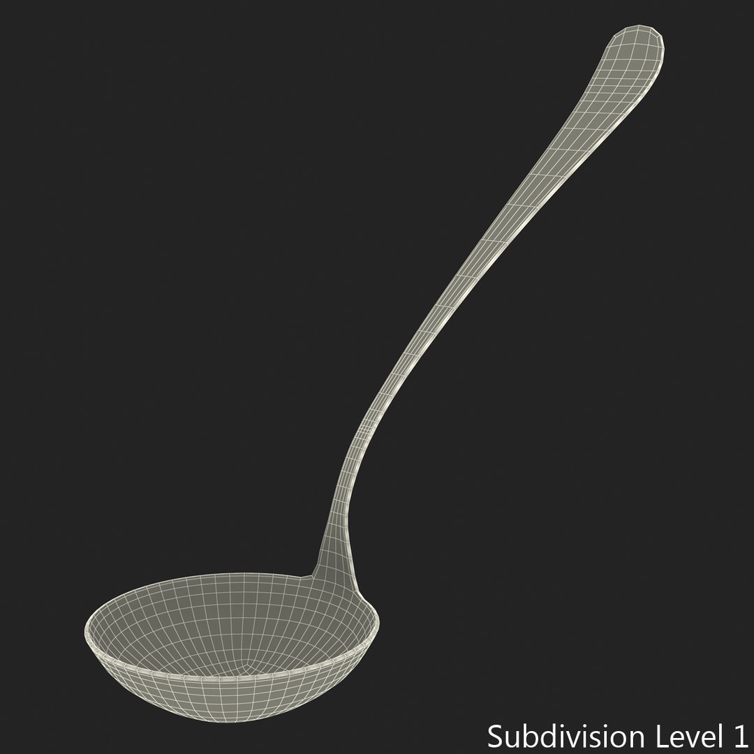 3d Ladle Modeled