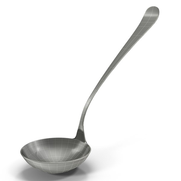 3d ladle modeled