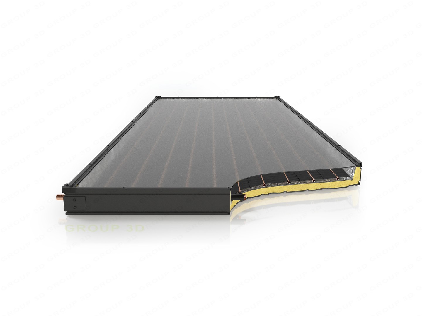 Solar Panel 3d Model