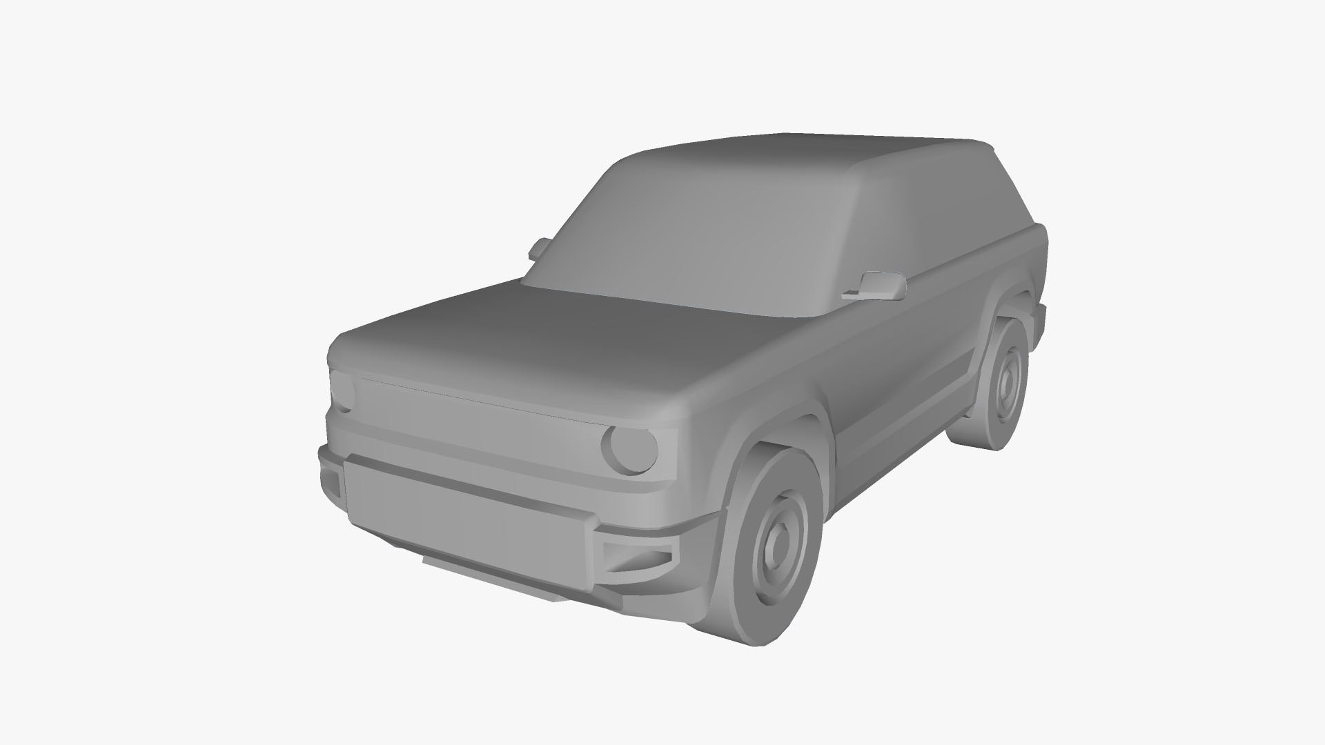 3D Slate SUV Fastback 2027 Model - TurboSquid 2409711