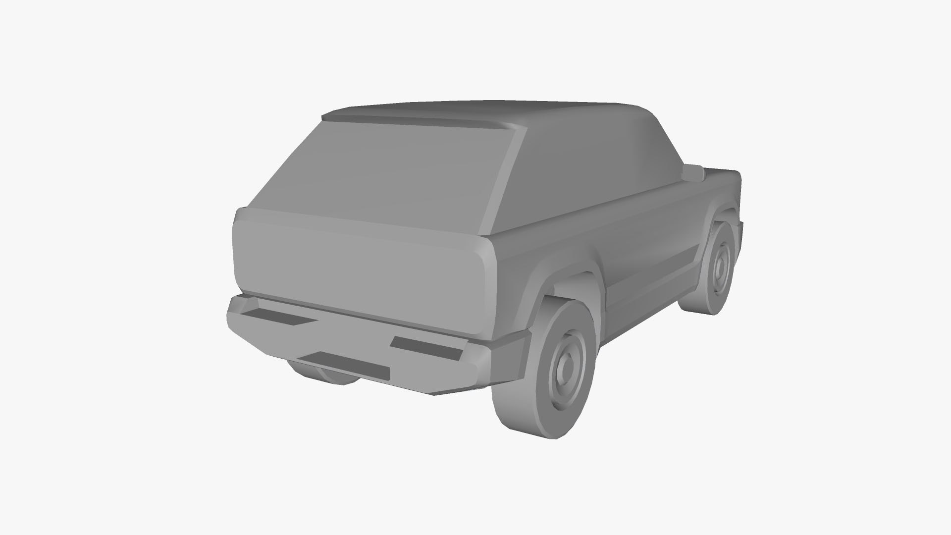 3D Slate SUV Fastback 2027 Model - TurboSquid 2409711