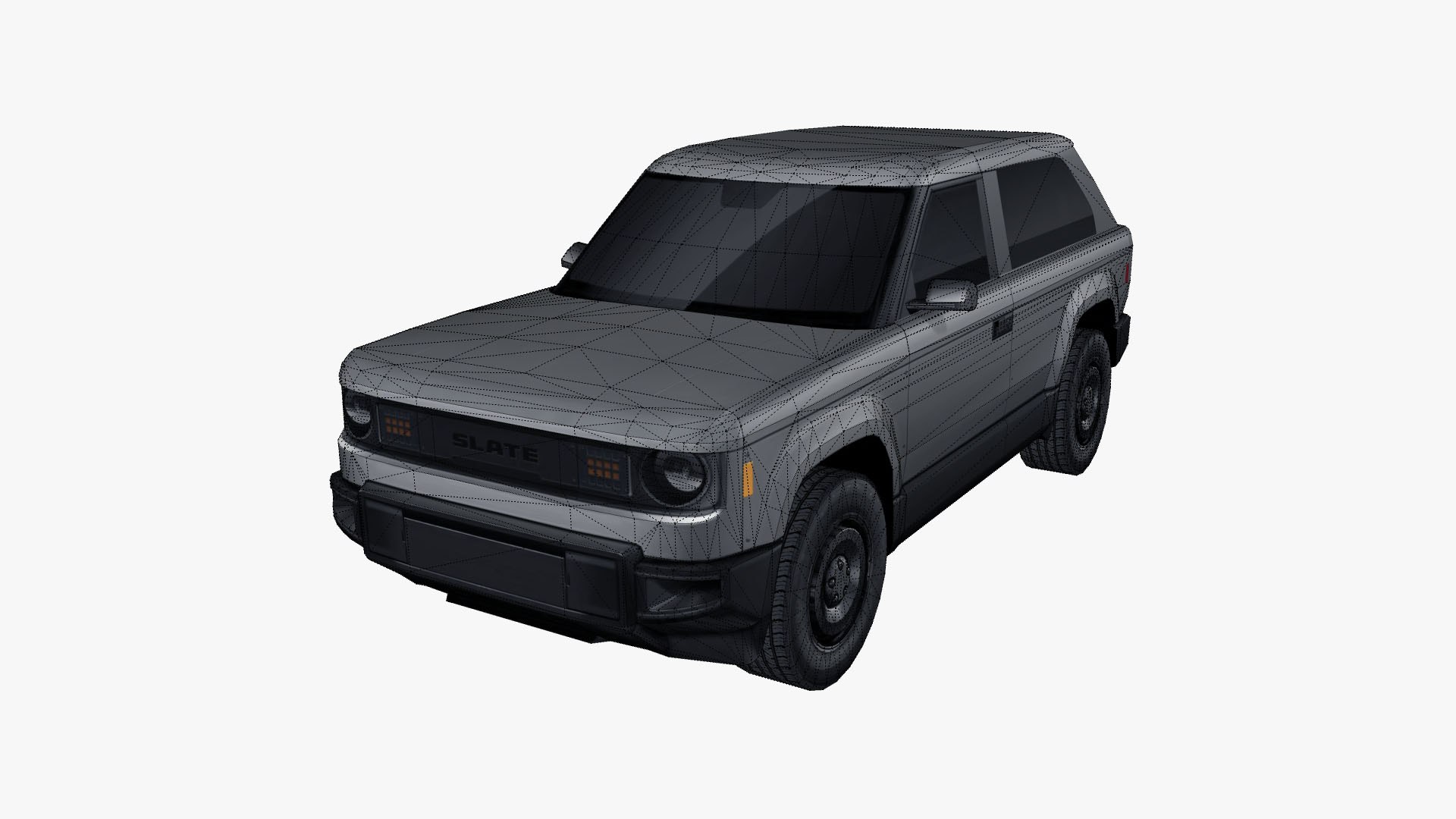 3D Slate SUV Fastback 2027 Model - TurboSquid 2409711