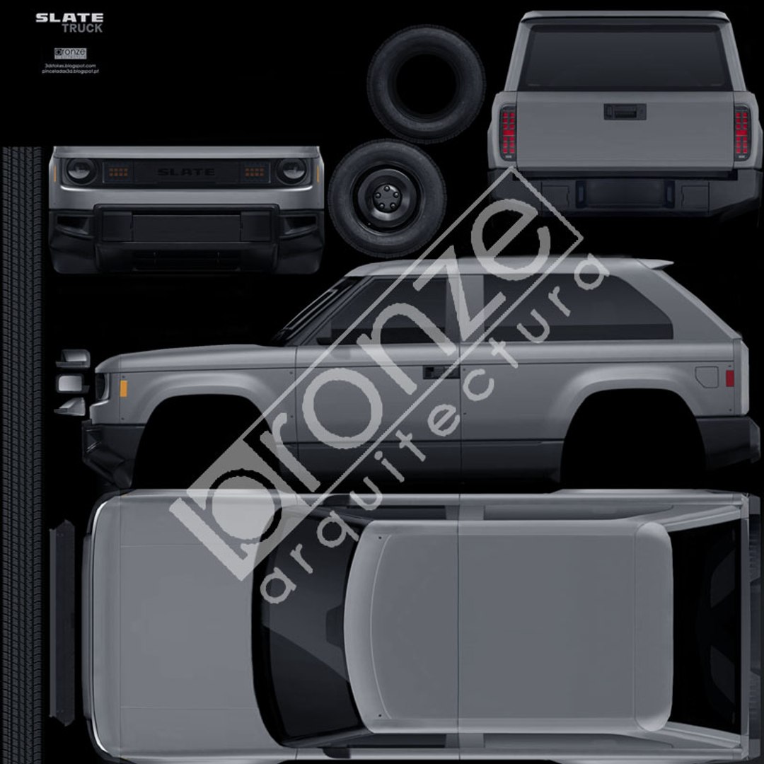 3D Slate SUV Fastback 2027 Model - TurboSquid 2409711