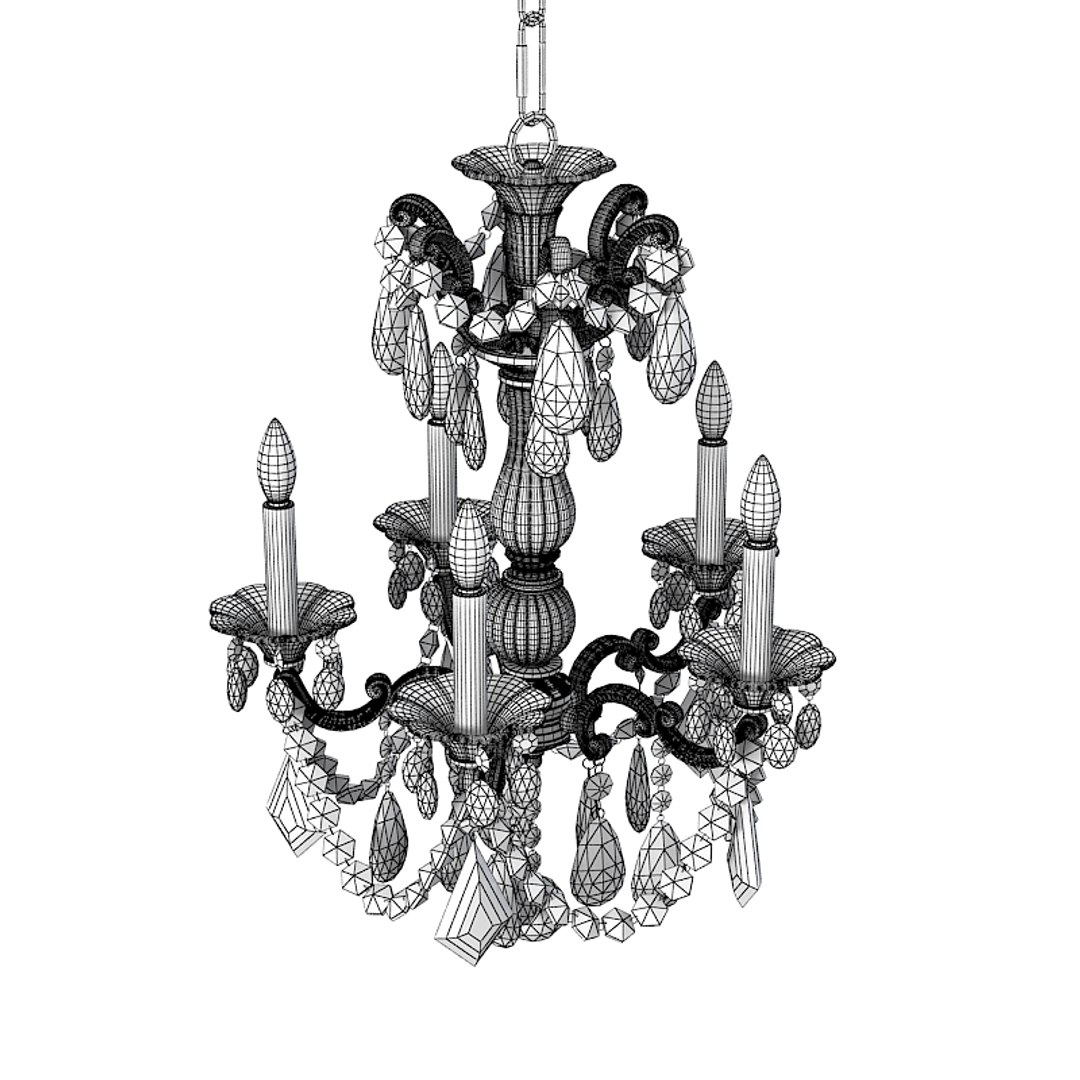 3d Schonbek La Scala Model