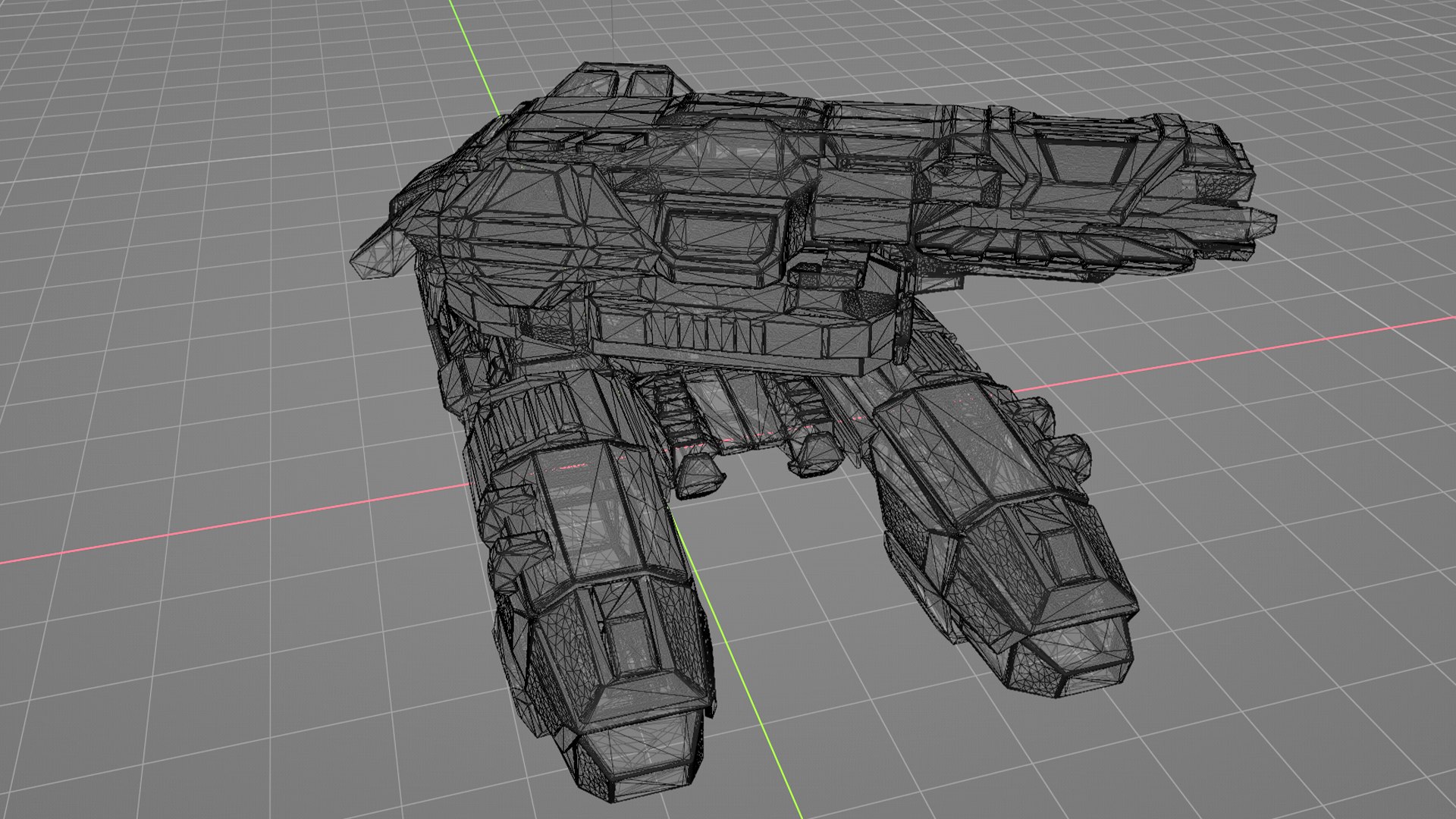 3D Futuristic Heavy Assault Tank 3D Model - TurboSquid 2302783