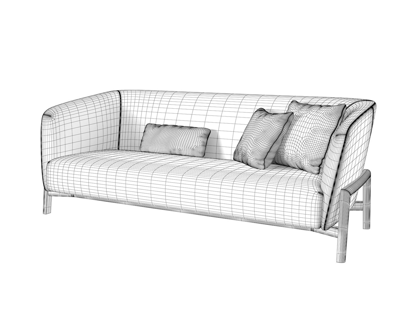 3D Ten Living Sofa - TurboSquid 2156363