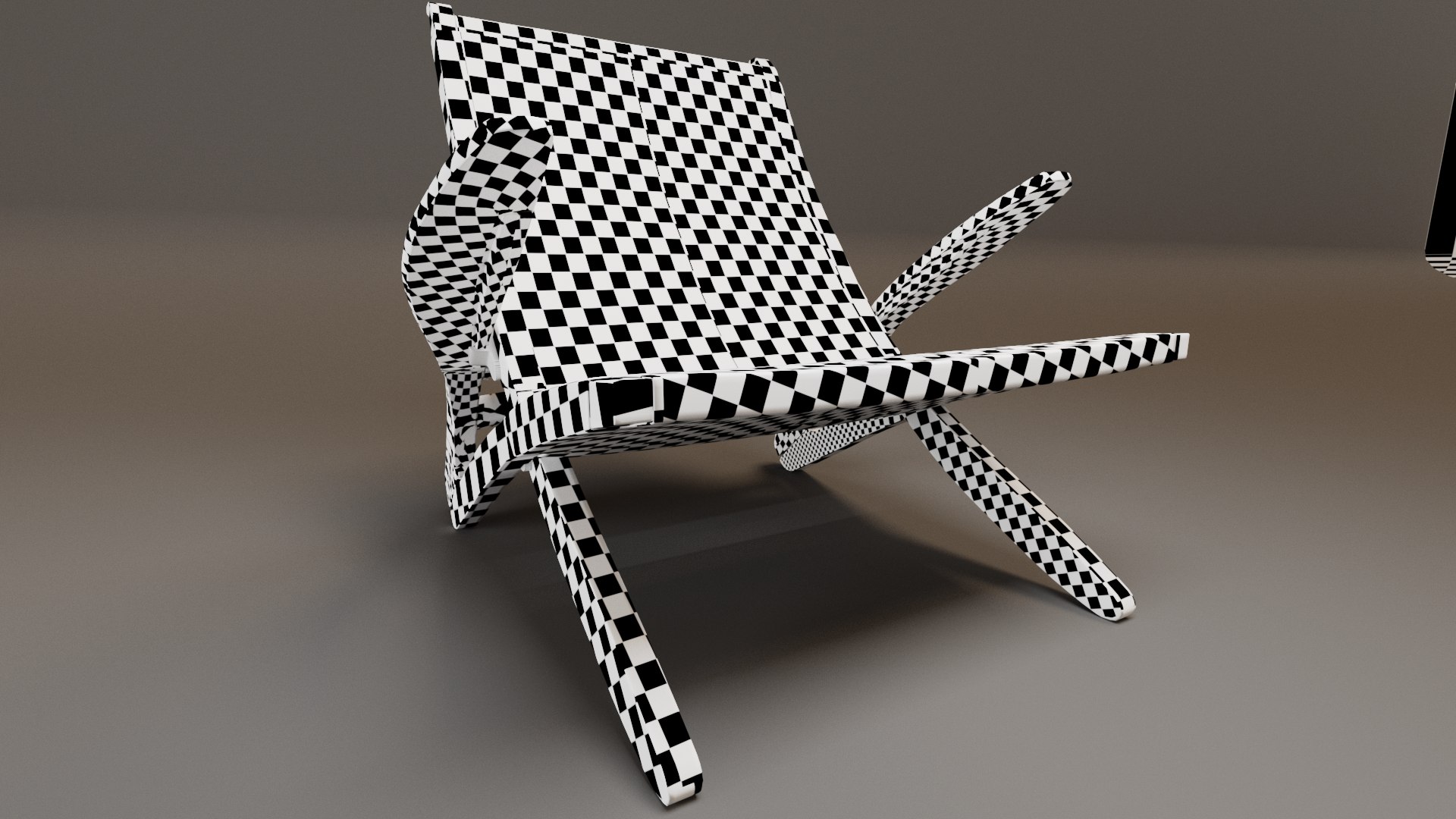 3D Dolphin Chair - TurboSquid 1832094