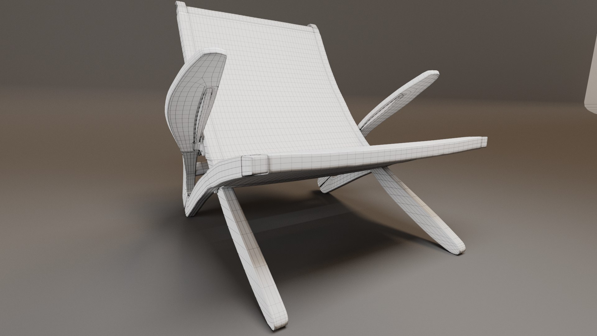 3D Dolphin Chair - TurboSquid 1832094