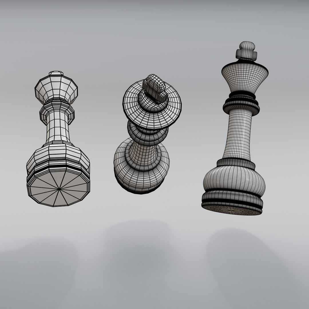 3D Model Chess Piece King - TurboSquid 2318523