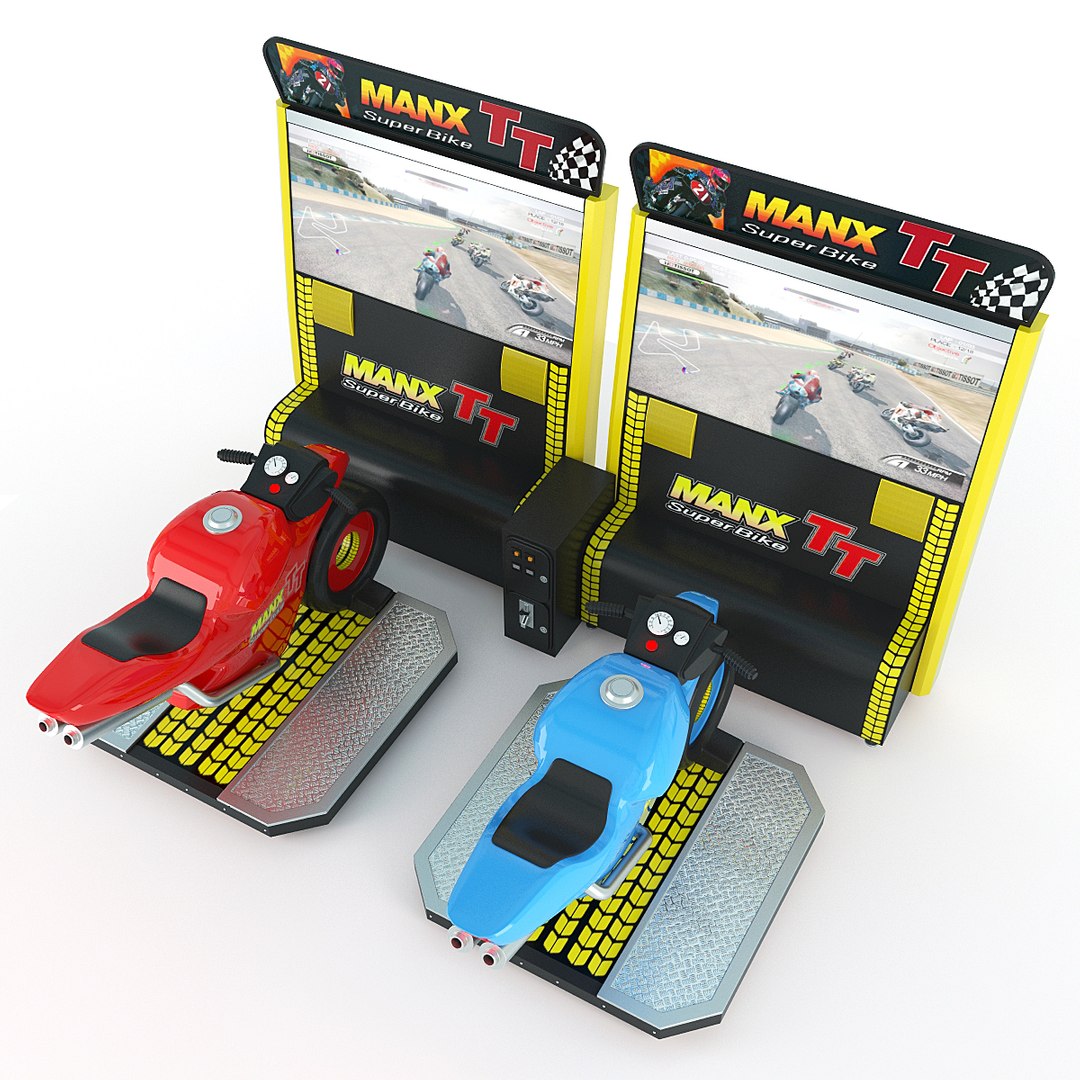 3D Model Arcade Game Machines And Table Games 5in1 Vol 3 - TurboSquid ...