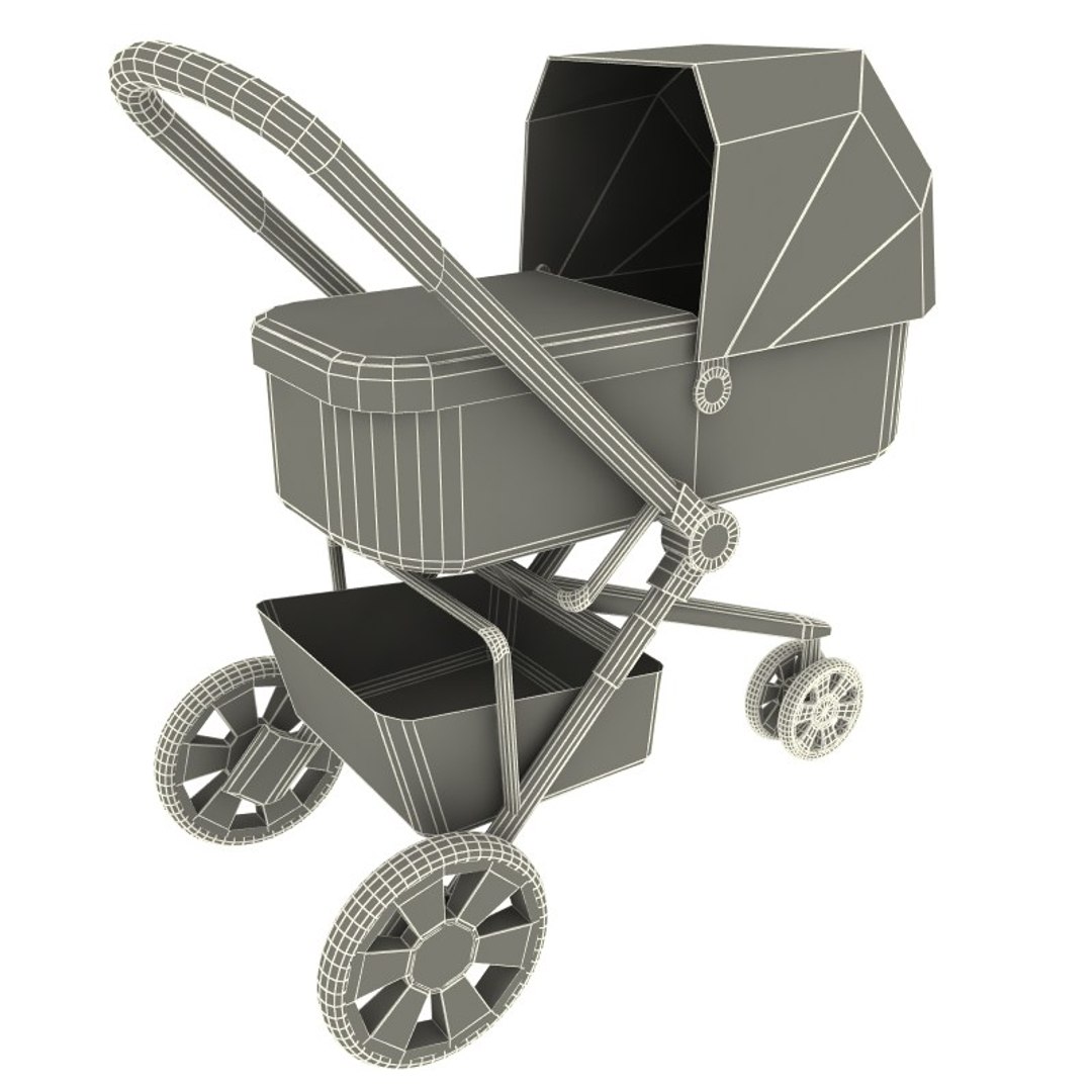 3d Baby Stroller V2