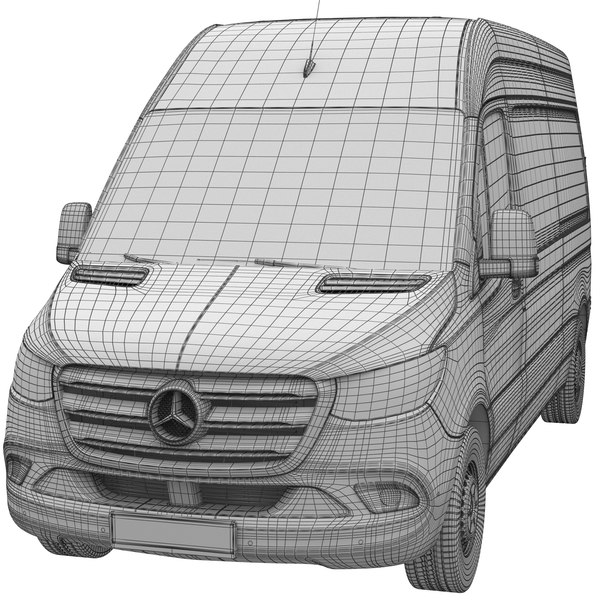 Sprinter Panel Van L2H2 3D - TurboSquid 1770619