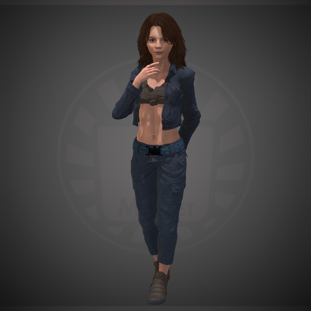 3D Model Character People Human - TurboSquid 1682234