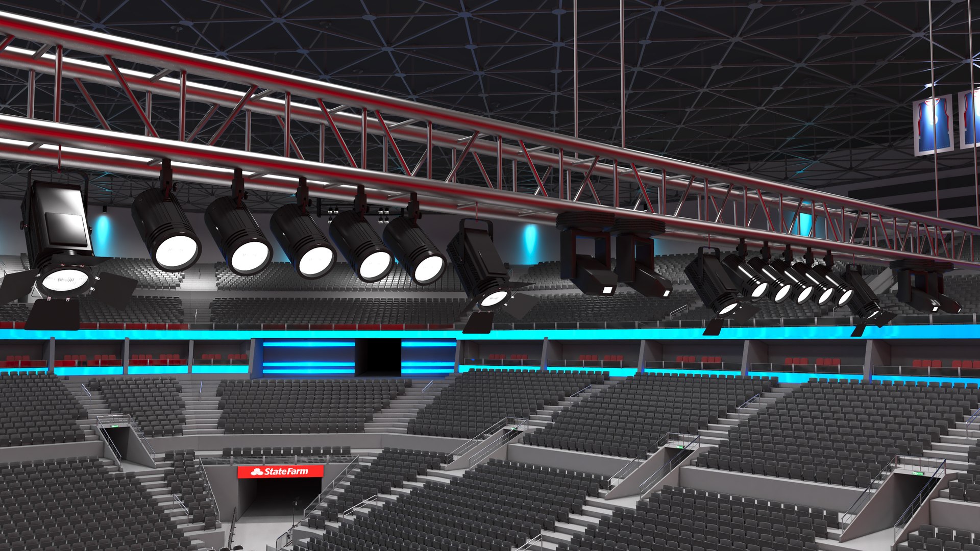 3D Arena Event Stage - TurboSquid 2384383