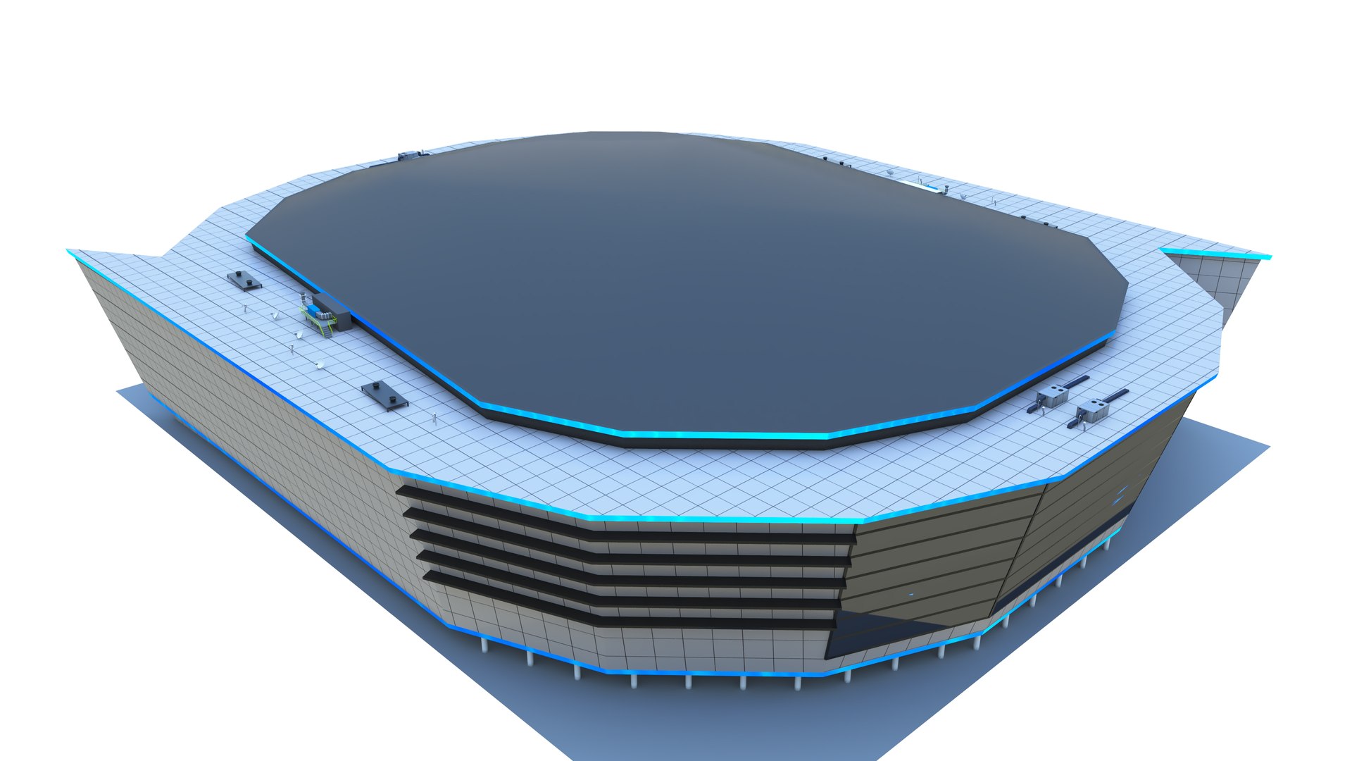 3D Arena Event Stage - TurboSquid 2384383