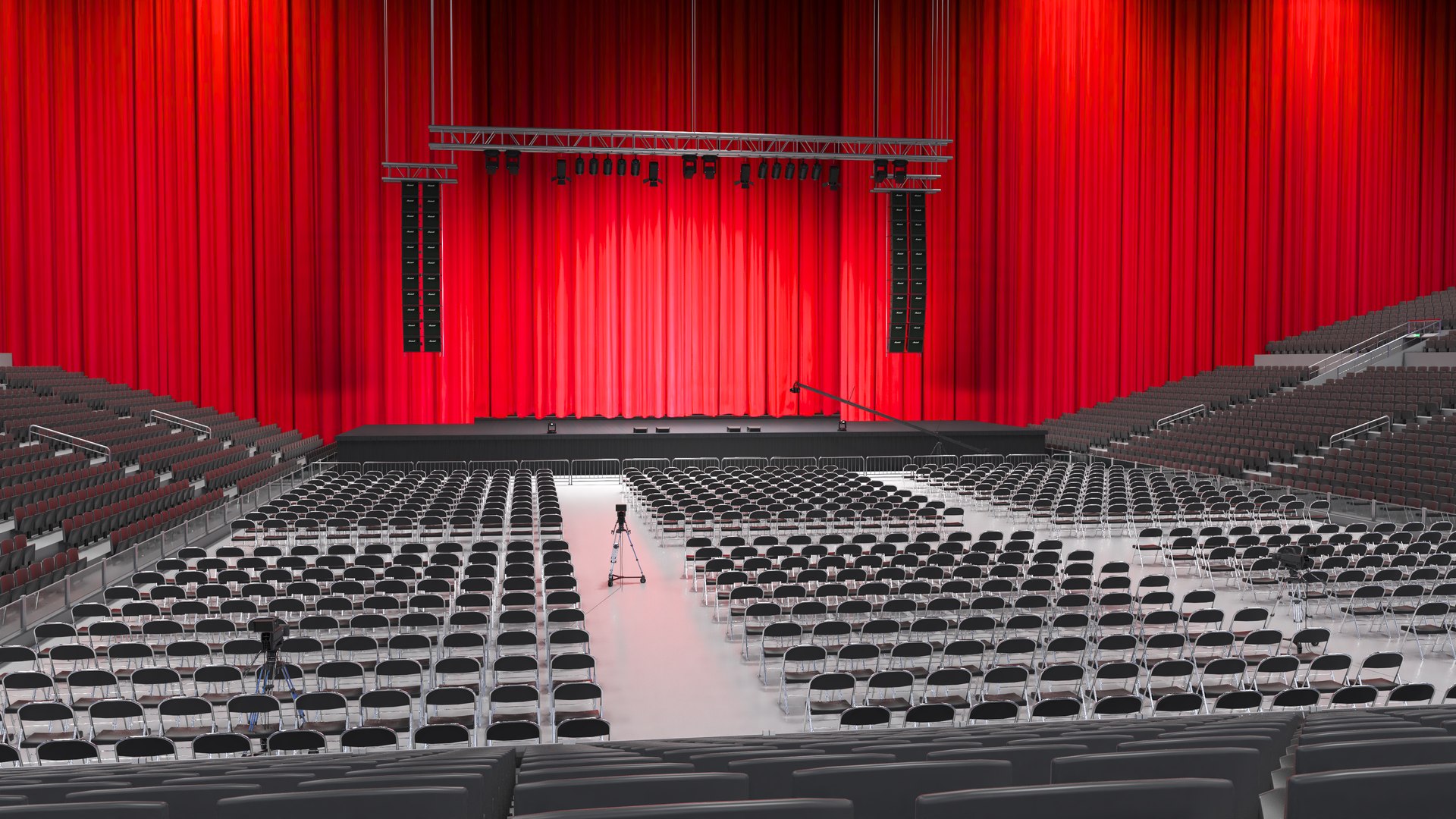 3D Arena Event Stage - TurboSquid 2384383