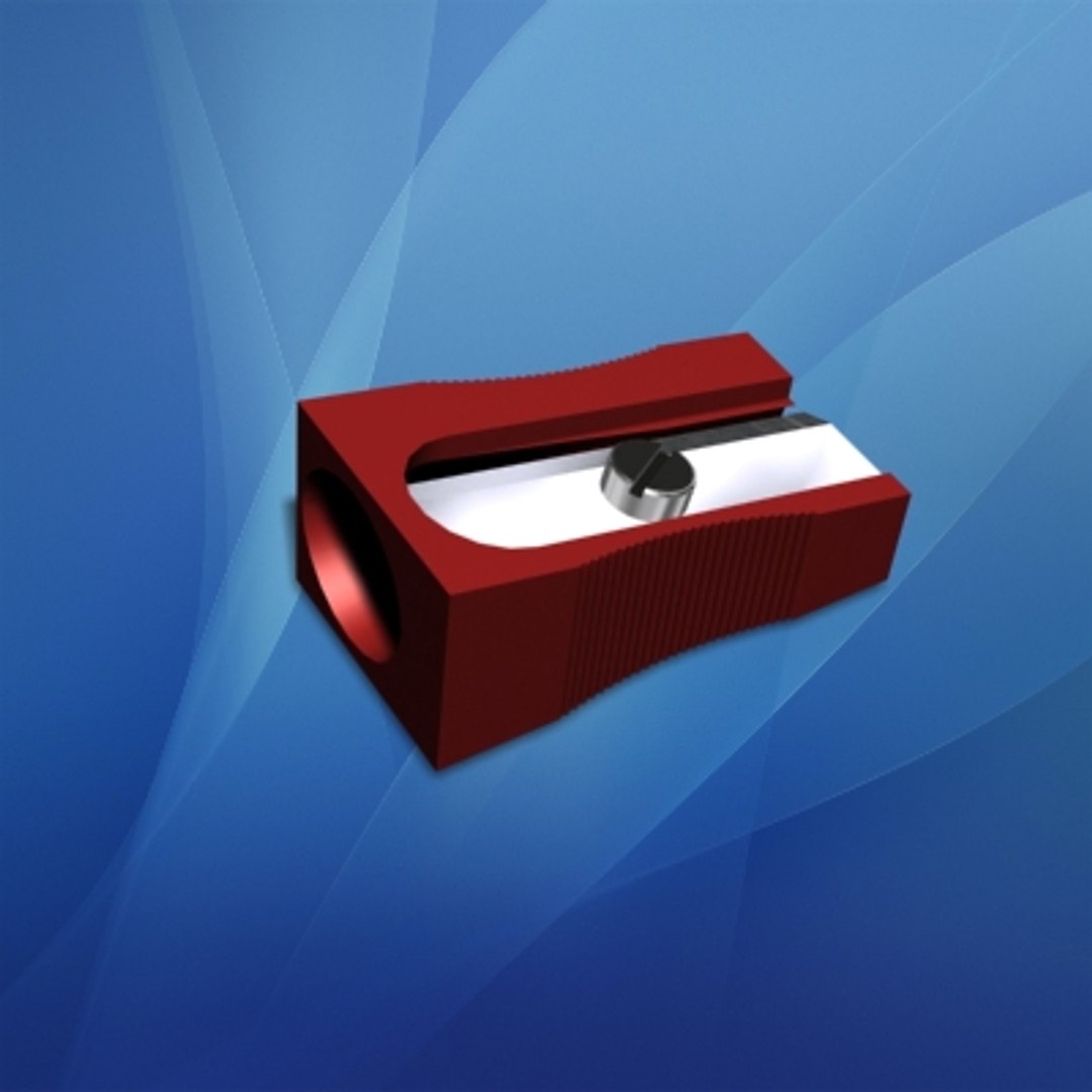 3d Pencil Sharpener Model