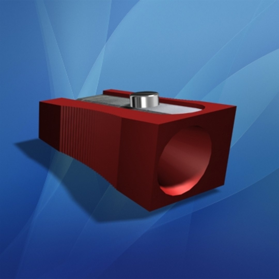 3d Pencil Sharpener Model