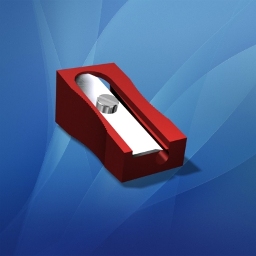 3d Pencil Sharpener Model