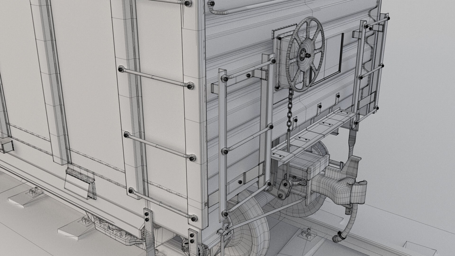 3D Train Boxcar 3 - TurboSquid 1524100