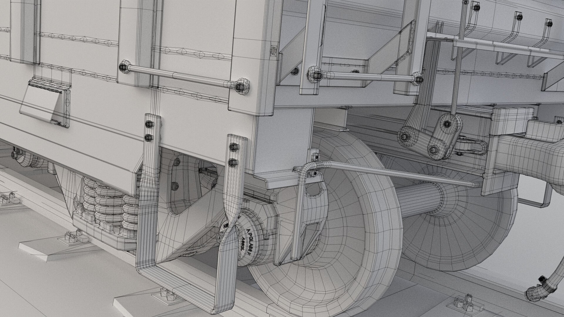 3D Train Boxcar 3 - TurboSquid 1524100