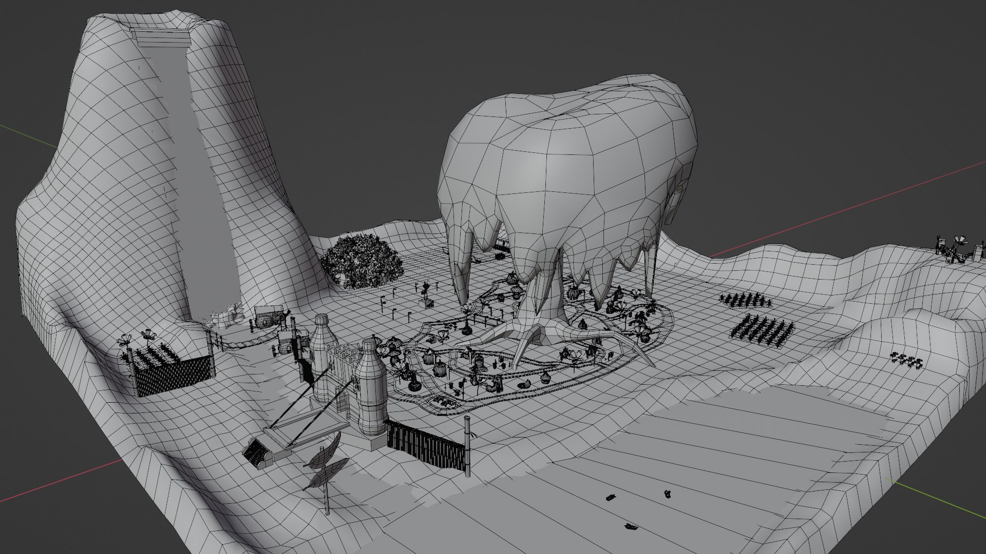 Bugs City Cartoon Town Stylized Environment With 15 Rigged Insect ...