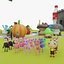 Bugs City Cartoon Town Stylized Environment With 15 Rigged Insect ...