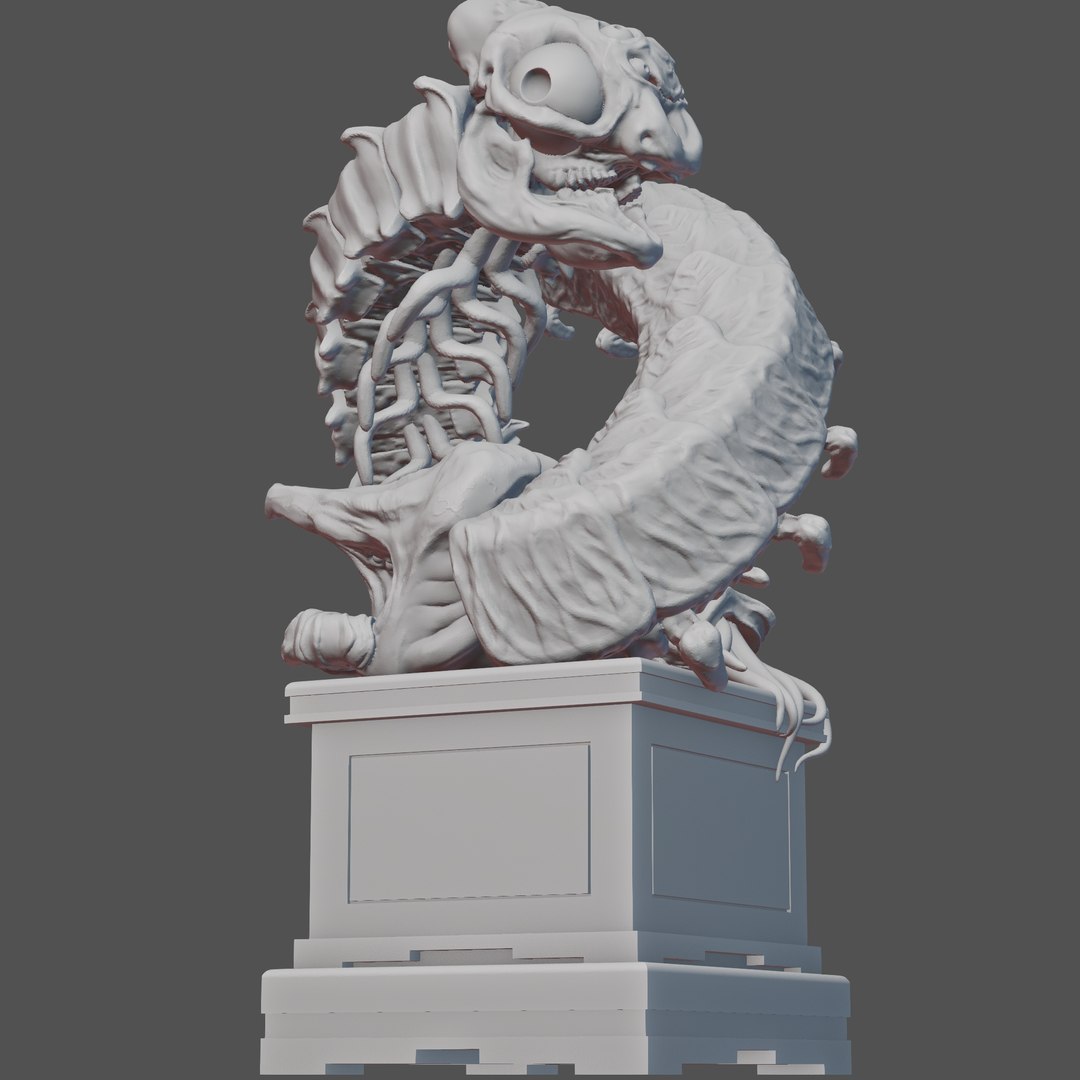 Nug And Yeb Statuette 3D Model - TurboSquid 2077199