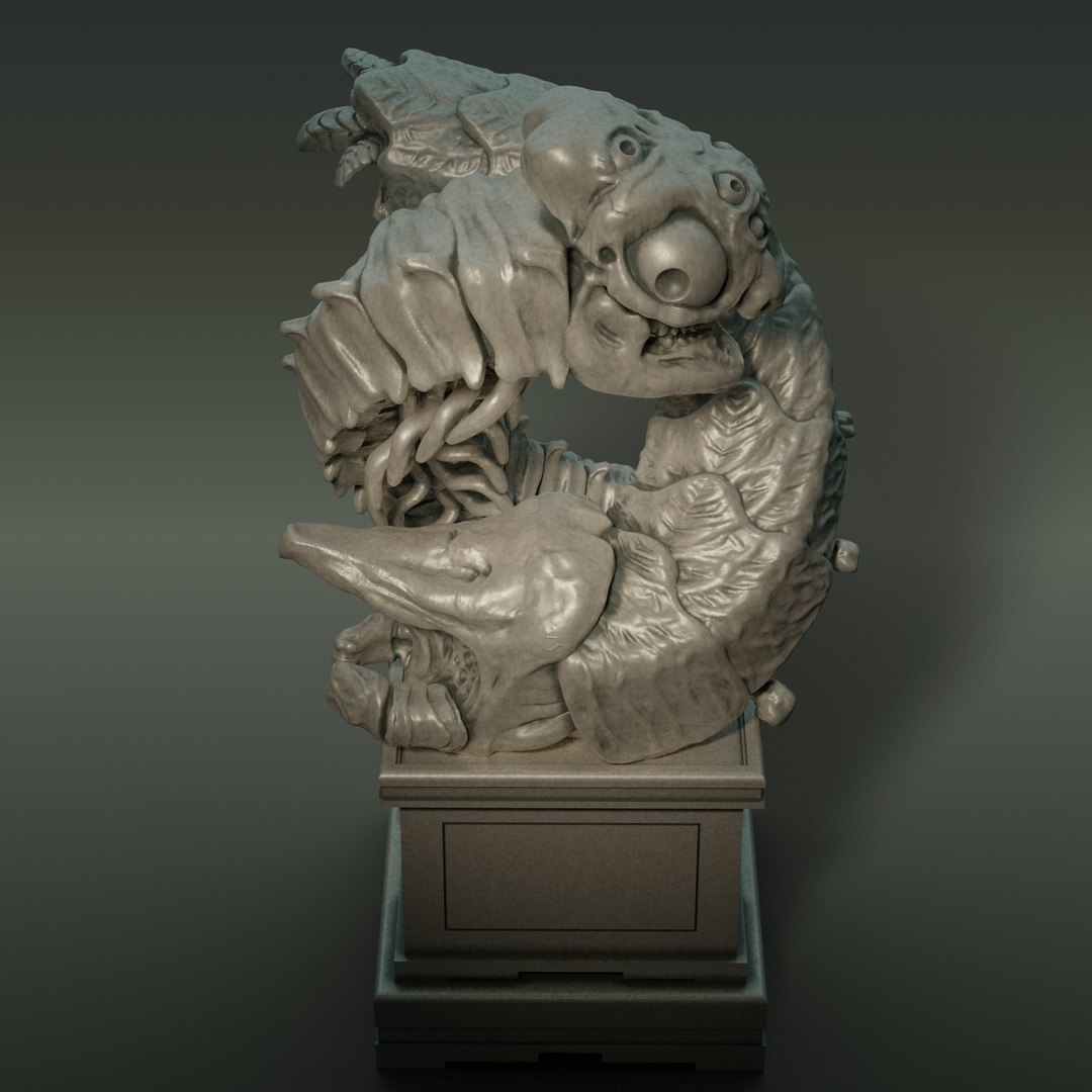 Nug And Yeb Statuette 3D Model - TurboSquid 2077199