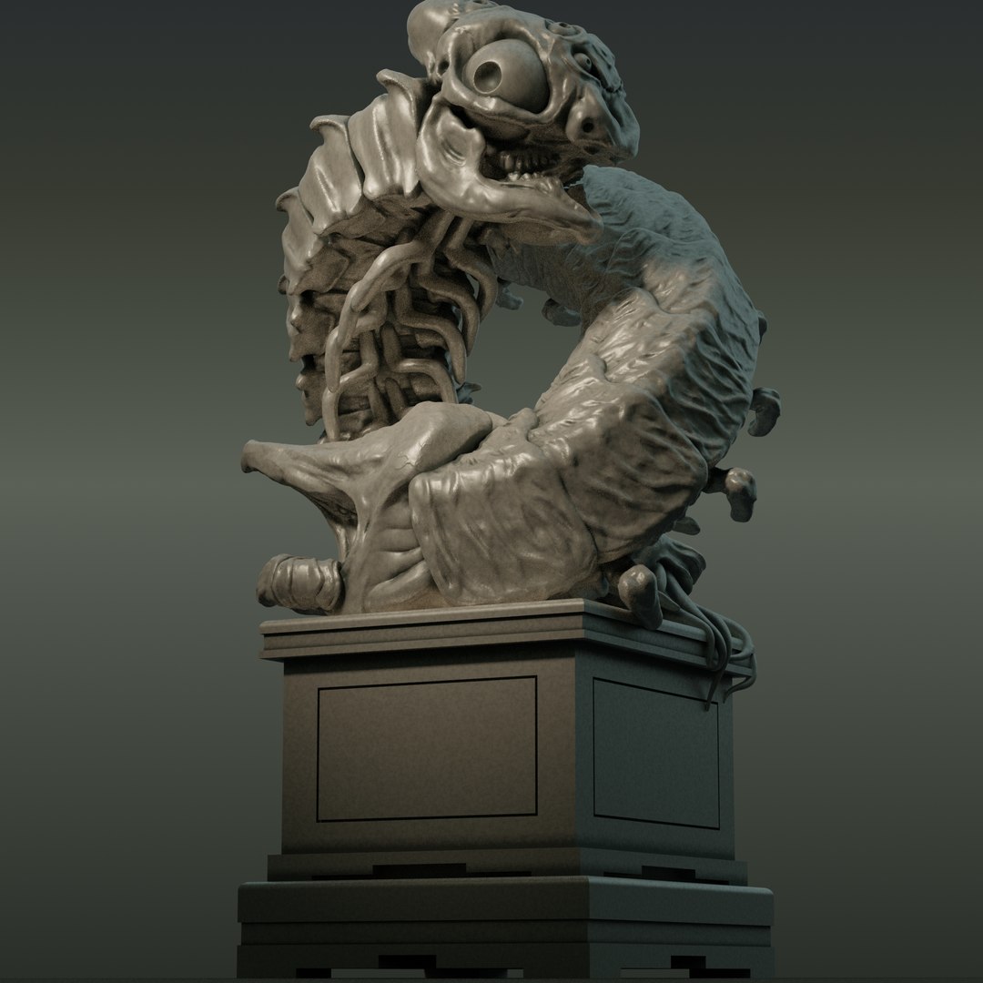 Nug And Yeb Statuette 3D Model - TurboSquid 2077199