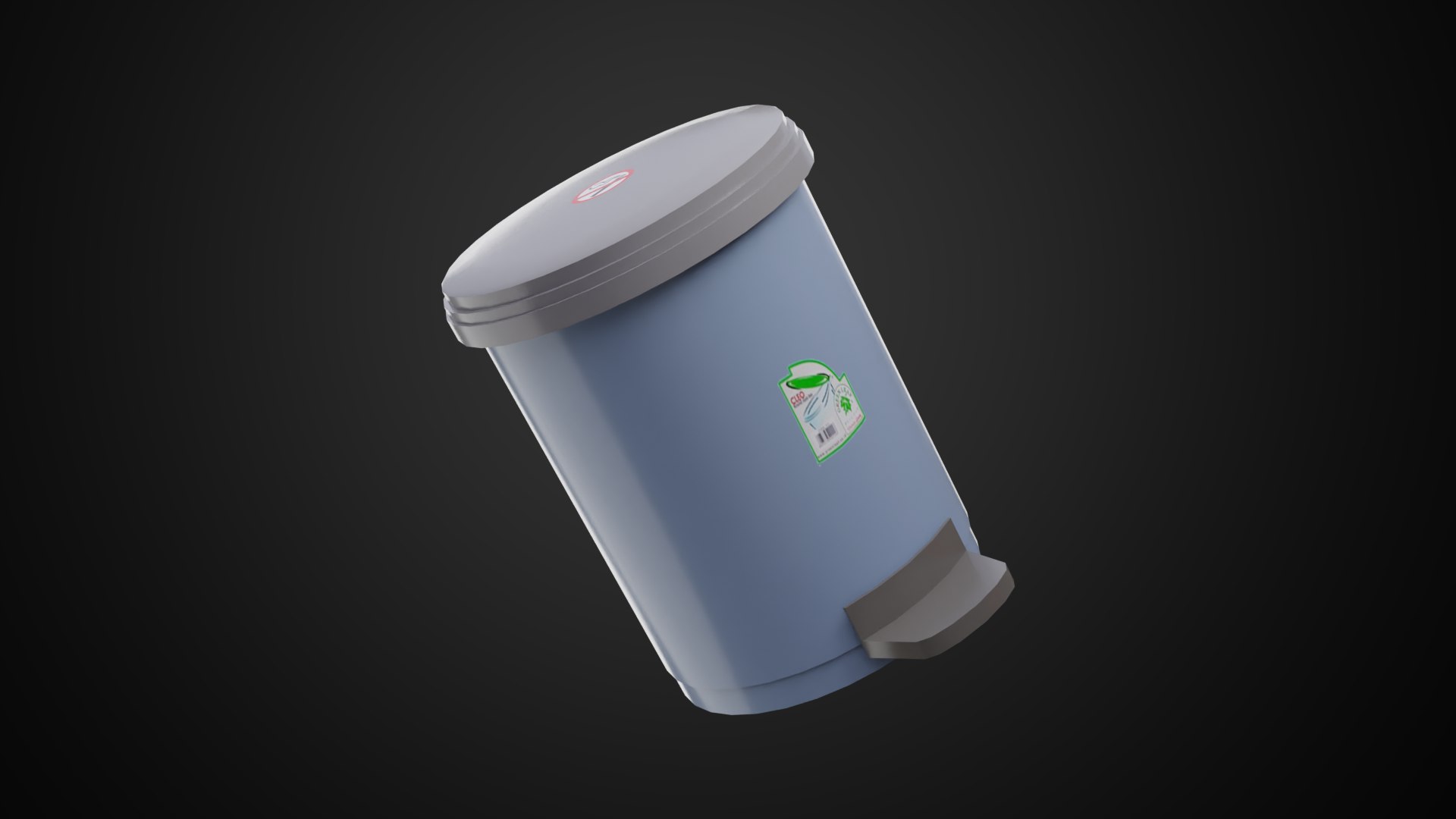 3D Hospital Trash Can Low Poly 3D model - TurboSquid 2179560