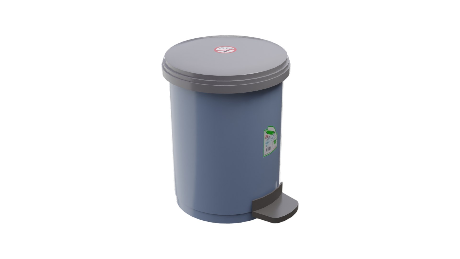 Hospital Trash Can Low Poly 3D model - TurboSquid 2179560