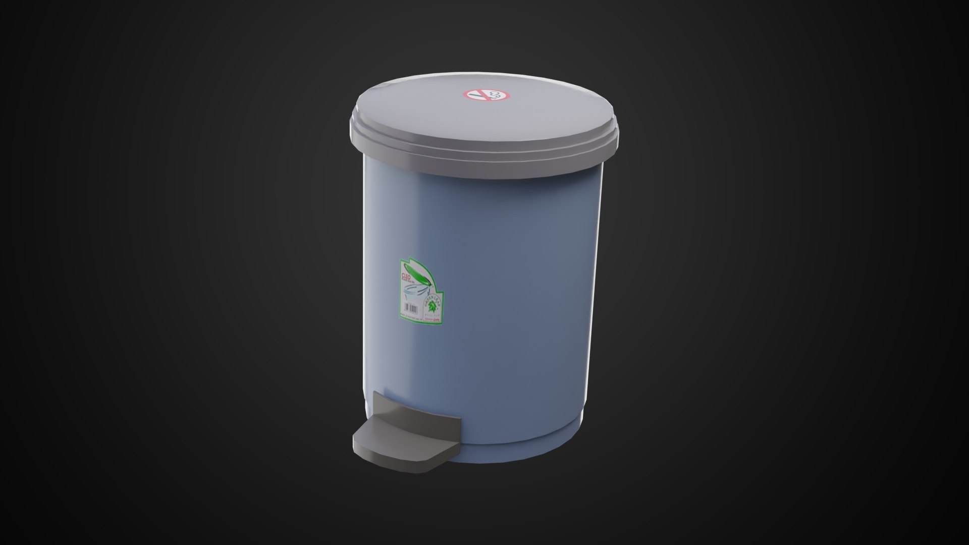 3D Hospital Trash Can Low Poly 3D model - TurboSquid 2179560