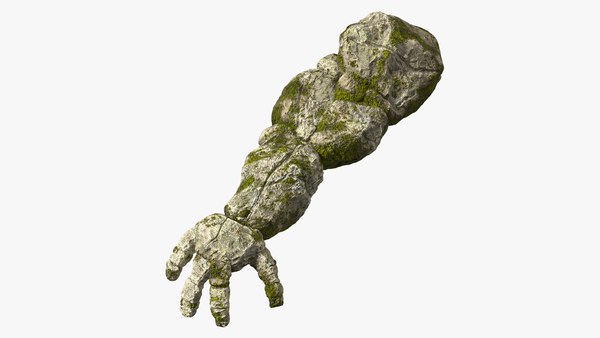 modelo 3d Golem de piedra montado a mano - TurboSquid 2108496