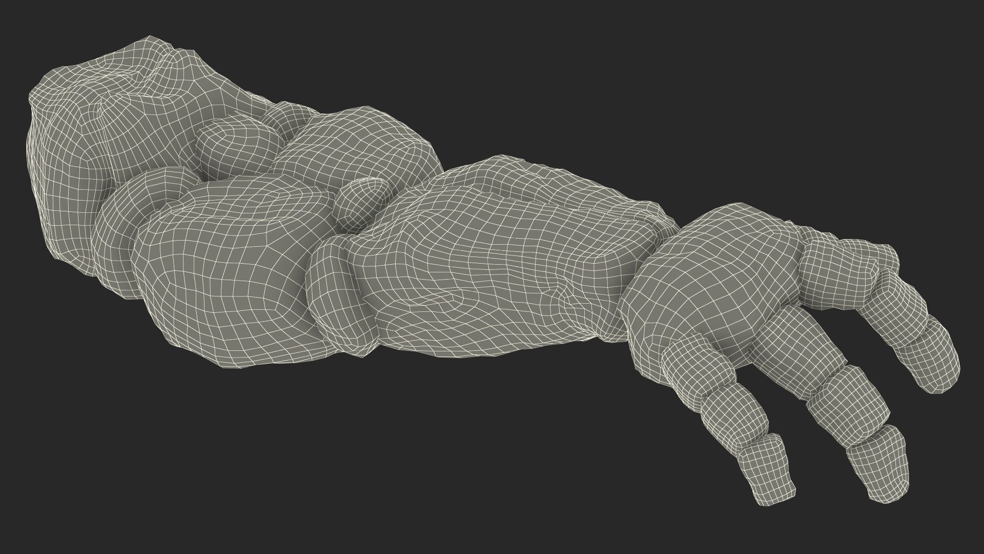 Stone Golem Hand Rigged 3D Model - TurboSquid 2108496