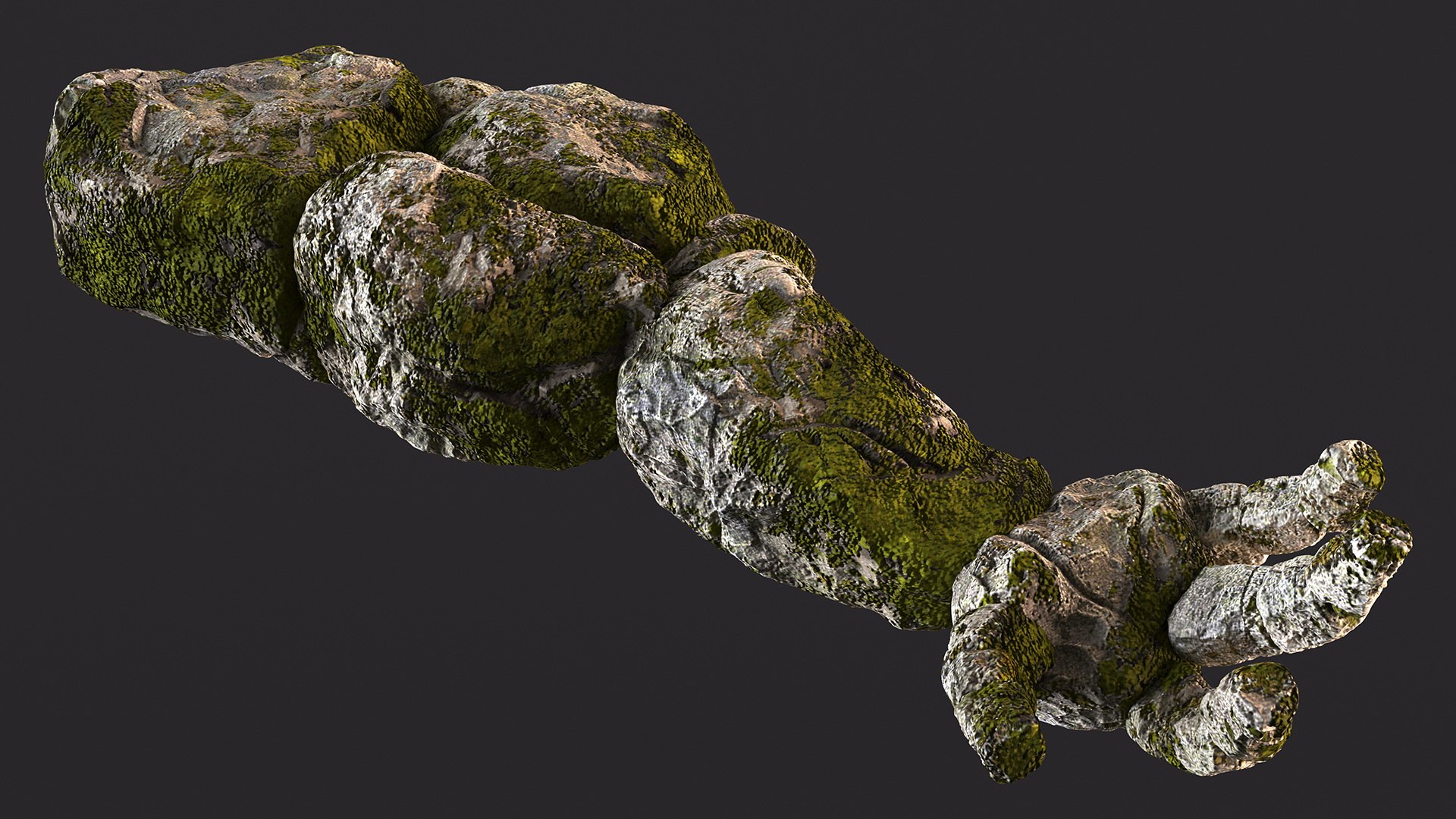Stone Golem Hand Rigged 3D Model - TurboSquid 2108496