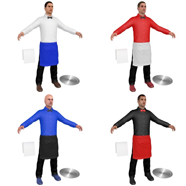 Waiter 3D Models for Download | TurboSquid