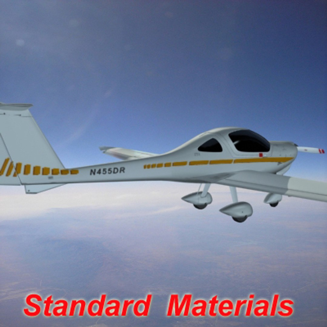 Plane Exterior Diamond Eclipse 3ds