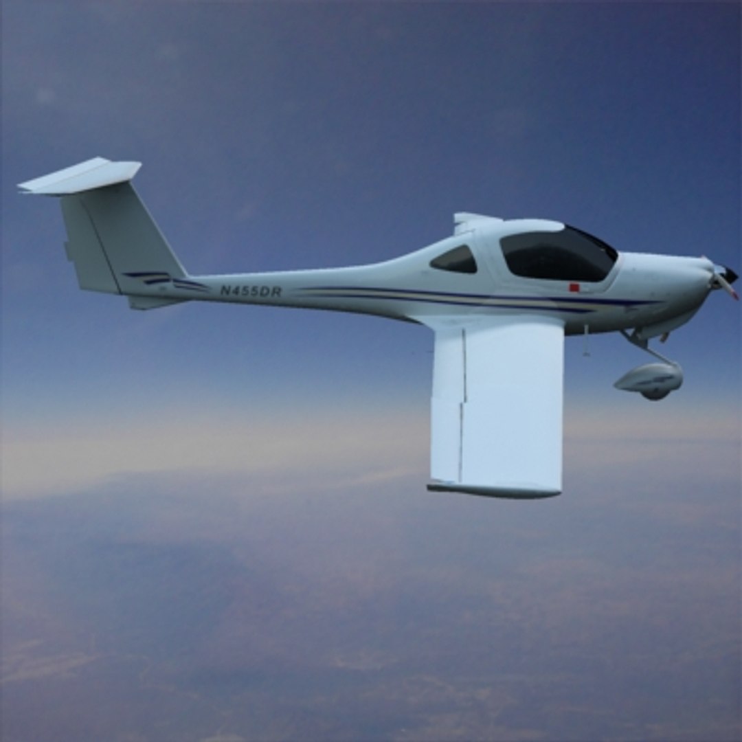 Plane Exterior Diamond Eclipse 3ds