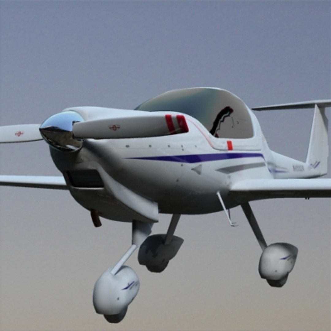 Plane Exterior Diamond Eclipse 3ds