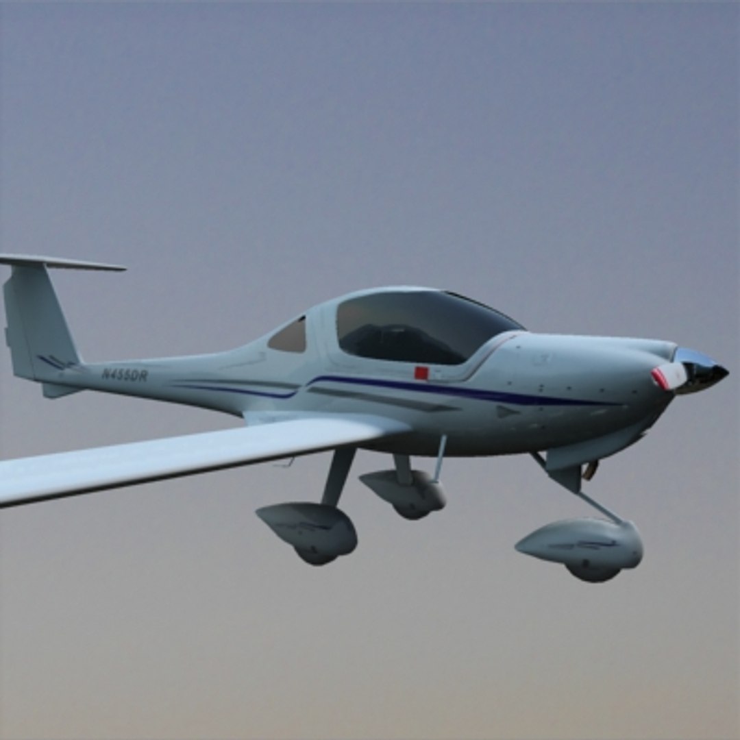 Plane Exterior Diamond Eclipse 3ds