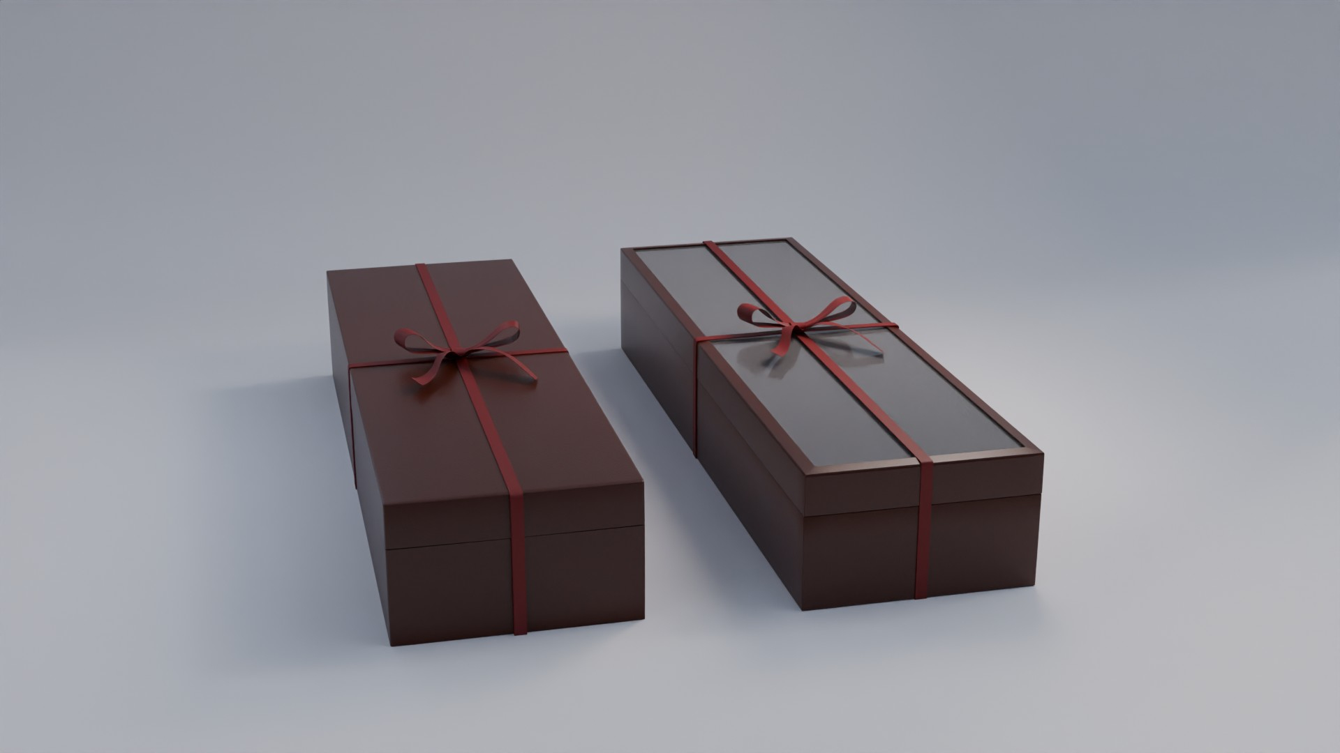 3D Gift Box Rectangle Shape With Ribbon - TurboSquid 2234305