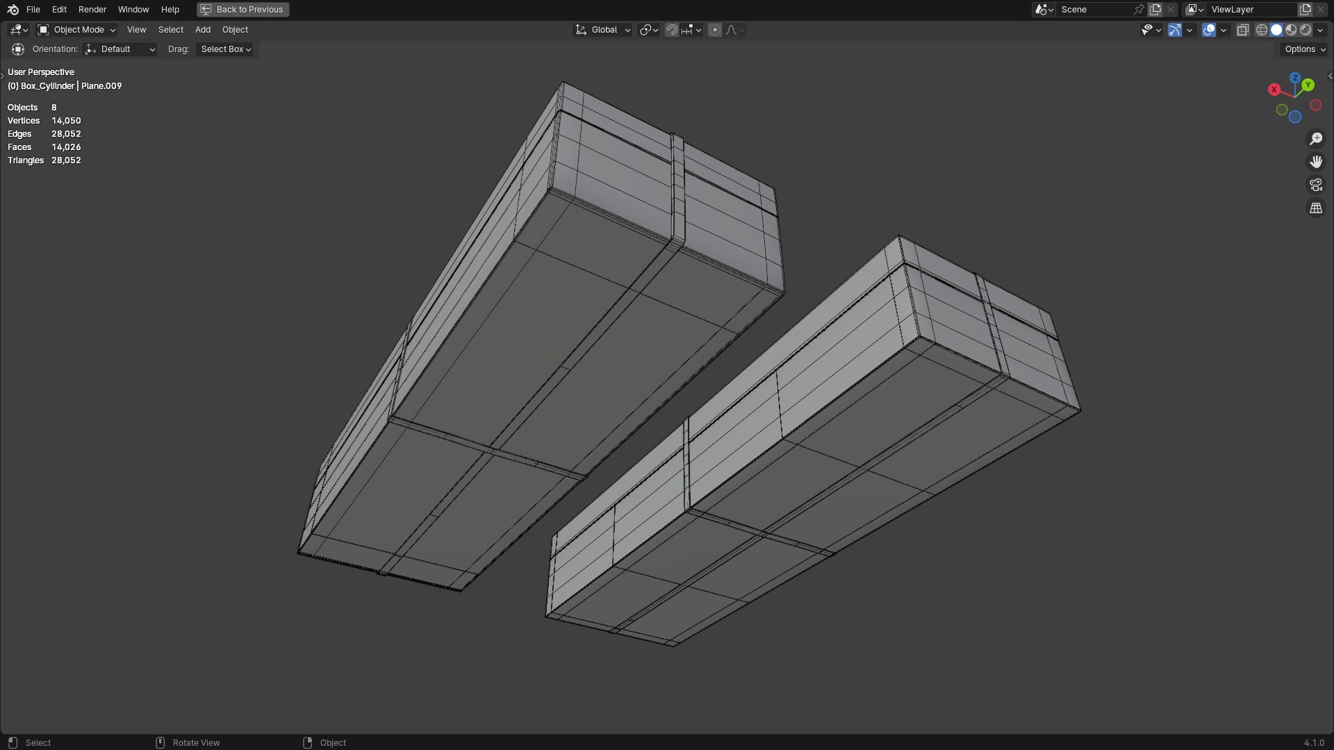 3D Gift Box Rectangle Shape With Ribbon - TurboSquid 2234305