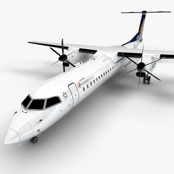 Bombardier Dash 8 3D Models for Download | TurboSquid