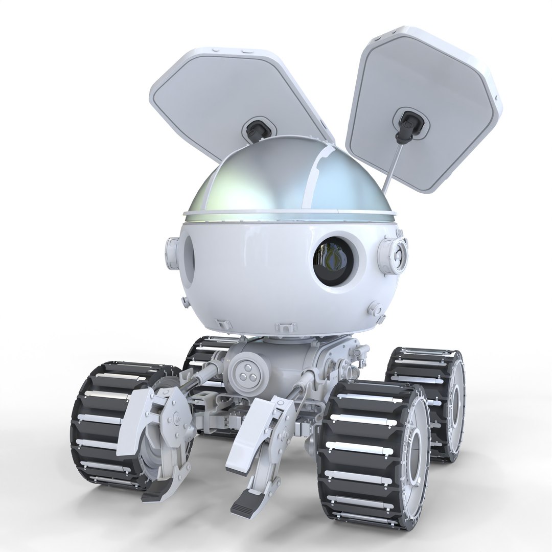 Round Planetoid 3D - TurboSquid 2182734