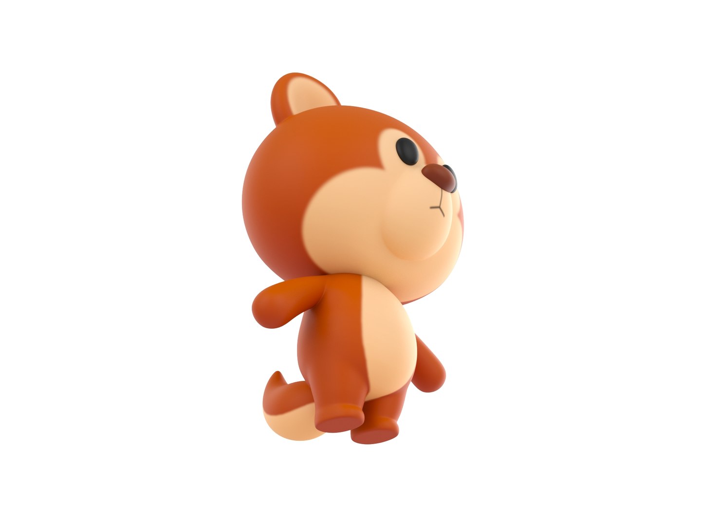Squirrel Character 3D Model - TurboSquid 1642591