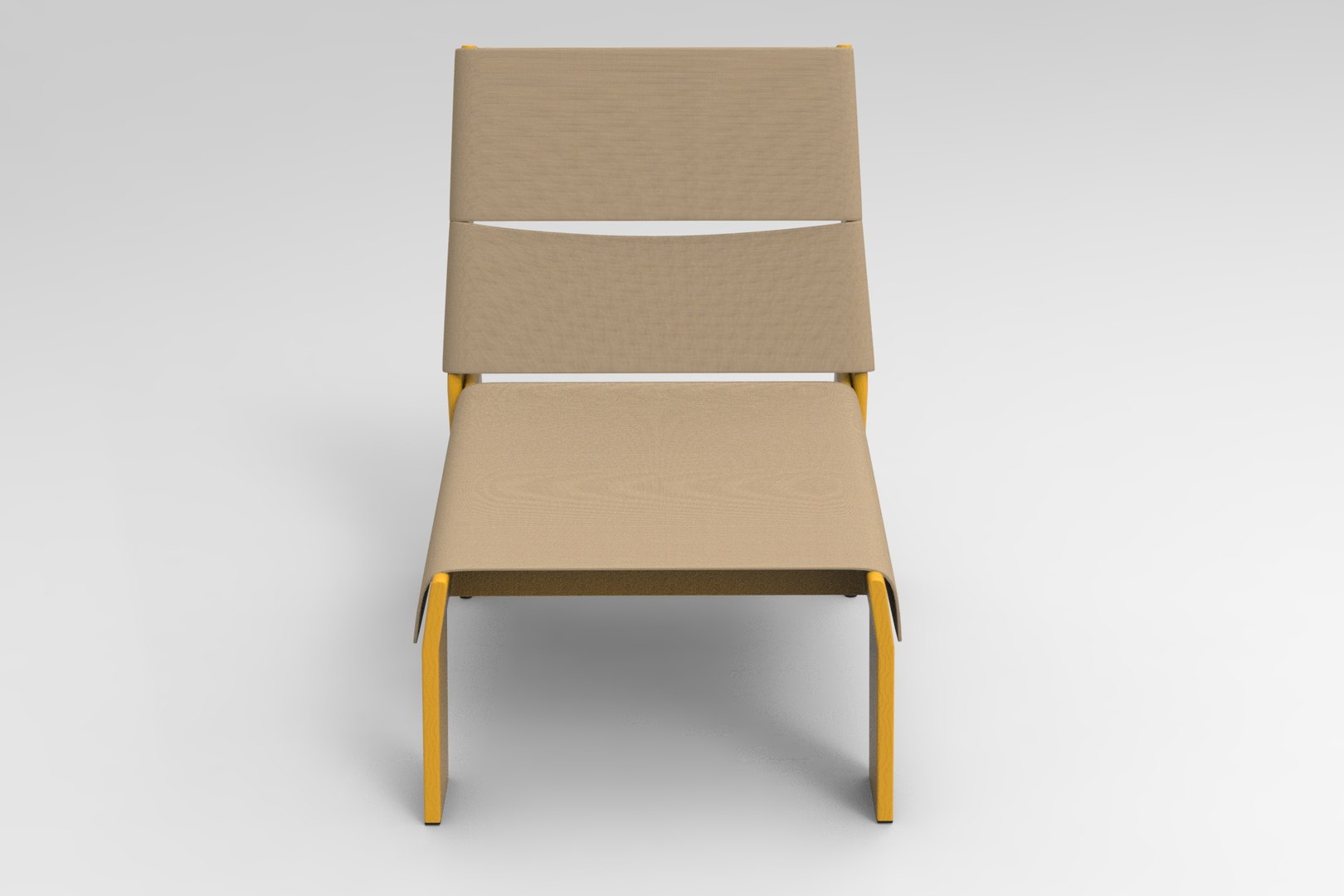 Band Club Chair 3D Model - TurboSquid 1858969
